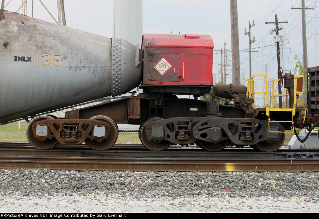 INLX 135 wheel set closeup - ArcelorMittal (formerly Inland Steel)